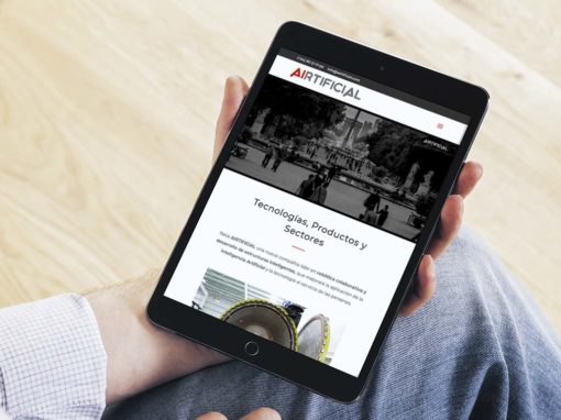 Ponemos en marcha la nueva Web Corporativa para Airtificial - Software ...